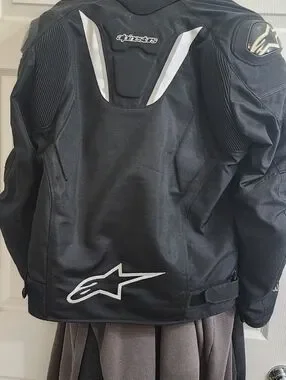 Alpinestars | Jackets & Coats | Alpinestars Black Motorcycle Jacket ...